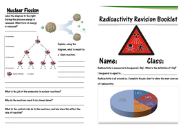 IGCSE Radioactivity Revision Booklet | Teaching Resources