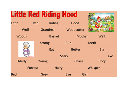Little red riding hood story sack - Resources - TES