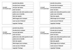 FCSE French Unit 11 Media (Mon portable) | Teaching Resources