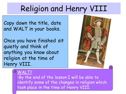 Henry VIII Protestant/Catholics | Teaching Resources