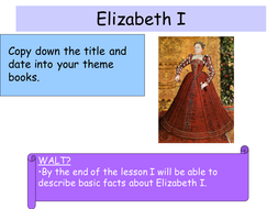 Elizabeth I | Teaching Resources