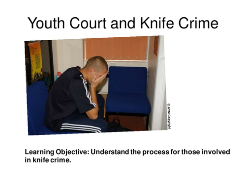 Youth Court - Knife Crime | Teaching Resources