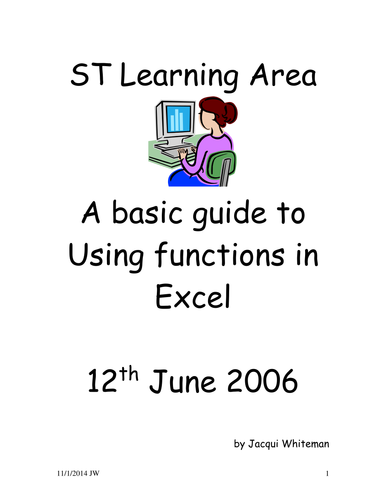 CPD Activity on creating assessment spreadsheets | Teaching Resources
