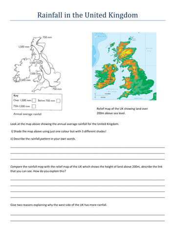 Three types of Rainfall by mullarkey - Teaching Resources - TES