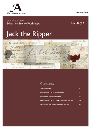 Jack the Ripper | Teaching Resources
