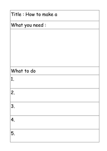 Instructional texts - Resources - TES