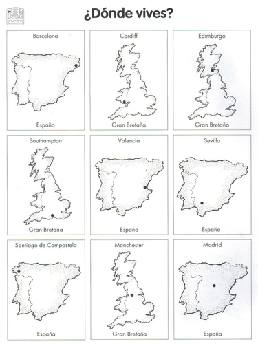 ¿De dónde eres? + Las nacionalidades | Teaching Resources