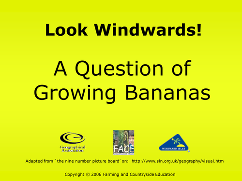 Look Windwards: Fairtrade in the Windward Isles | Teaching Resources