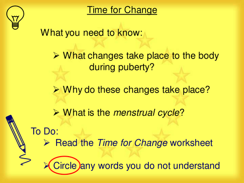 Time for Change | Teaching Resources
