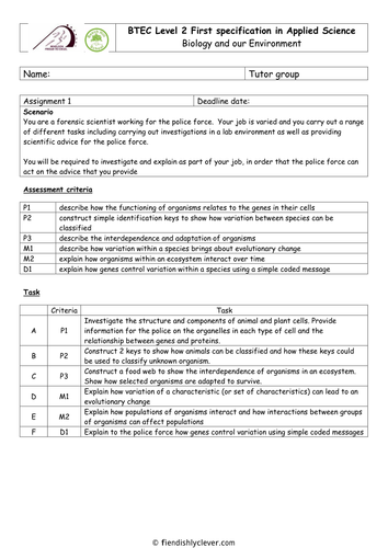 BTEC Applied Science: Forensic Scientist | Teaching Resources BTEC Applied Science: Forensic Scientist | Teaching Resources