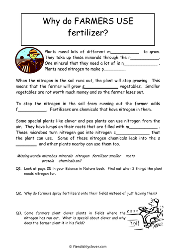 Why do Farmers Use Fertilizer? | Teaching Resources