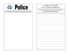Design a New Police Uniform and Diary | Teaching Resources