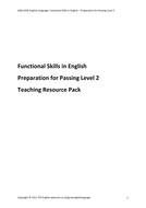 Functional Skills in English (Level 2) | Teaching Resources