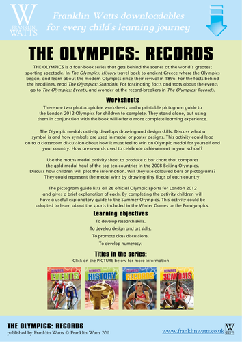 The Olympics | Teaching Resources