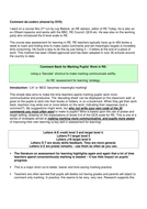 Marking comments - a shortcut :-) | Teaching Resources