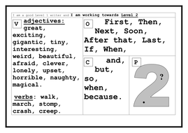 VCOP table mats | Teaching Resources