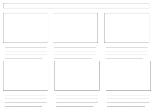 Storyboard Templates- 3 levels. | Teaching Resources