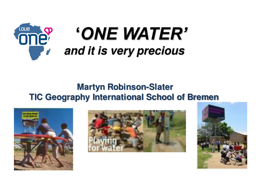 Access to clean water- The Playpump concept | Teaching Resources