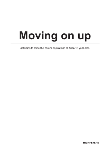 Moving on Up | Teaching Resources