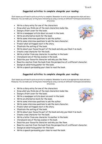 Year 8 English Booster SoW - Reading Unit | Teaching Resources Year 8 English Booster SoW - Reading Unit | Teaching Resources