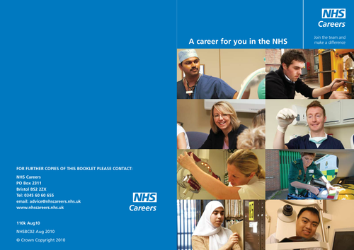 A Career for you in the NHS | Teaching Resources