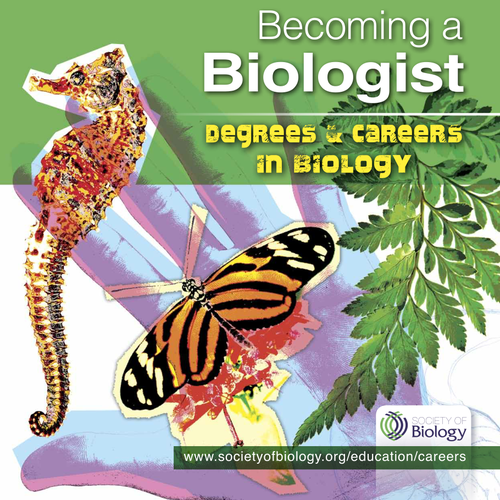 Degrees and Careers in Biology | Teaching Resources