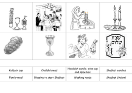 Shabbat sequencing actvity by Jacq23 - Teaching Resources - Tes