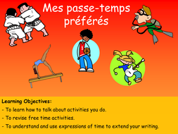 Mes Passe-temps Préférés | Teaching Resources