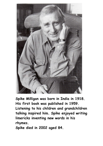 Spike Milligan | Teaching Resources