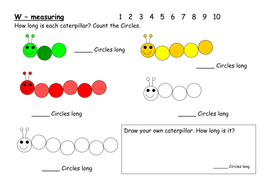 Caterpillar length | Teaching Resources