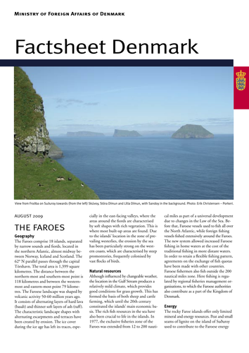 Denmark Fact Sheets | Teaching Resources