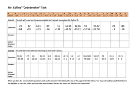 Ks3 Maths adding and subtracting decimals by paulcollins - Teaching ...