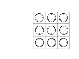 Clock Faces for Bingo | Teaching Resources