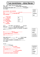 Song Les Cornichons by Nino Ferrer | Teaching Resources