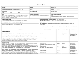 Ultimate Frisbee | Teaching Resources