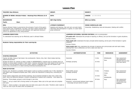 Ultimate Frisbee | Teaching Resources