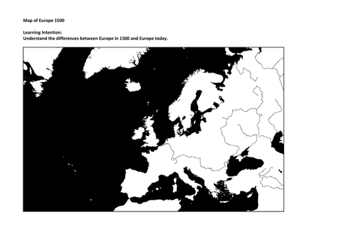 Europe in 1500 | Teaching Resources