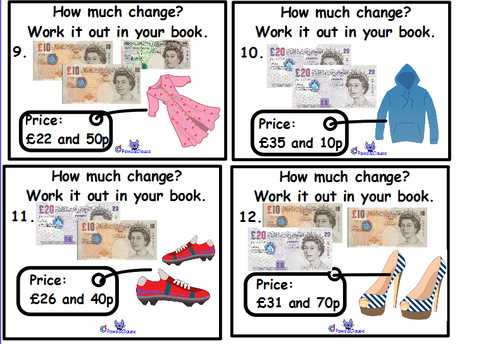 Money and Change KS2 - To use £ and p in practical contexts. Solve ...
