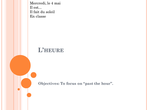 The time | Teaching Resources