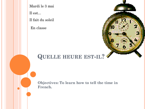 The time | Teaching Resources