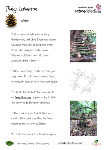 Twigs - Twig Towers | Teaching Resources