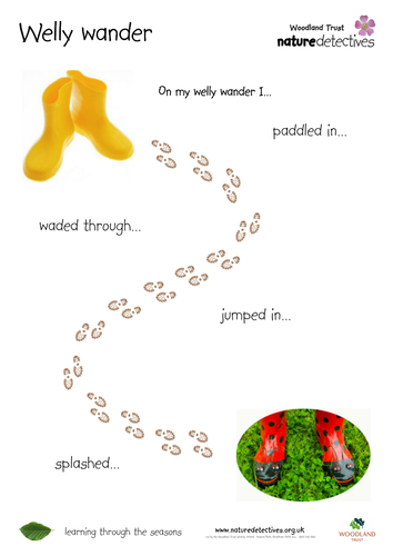 Wellies - Welly Wander | Teaching Resources