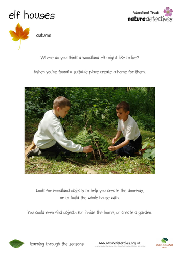 Elf House | Teaching Resources