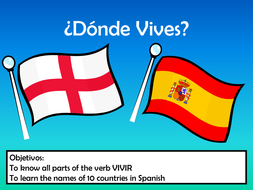 Dónde Vives? - LESSON | Teaching Resources