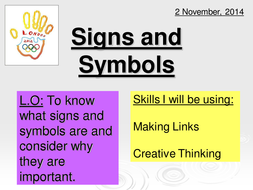 Signs and Symbols Introduction | Teaching Resources