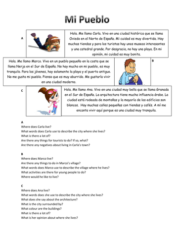 Mi Pueblo | Teaching Resources