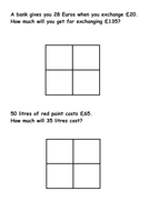 Multiplicative Relationships Worksheets | Teaching Resources
