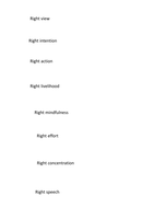 The Eight-Fold Path by duckboytom - UK Teaching Resources - TES