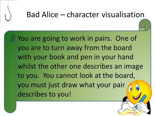 Bad Alice Jean Ure SOW | Teaching Resources