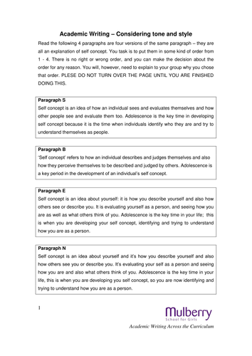 Year 10: Improving Analytical Writing: SoW | Teaching Resources